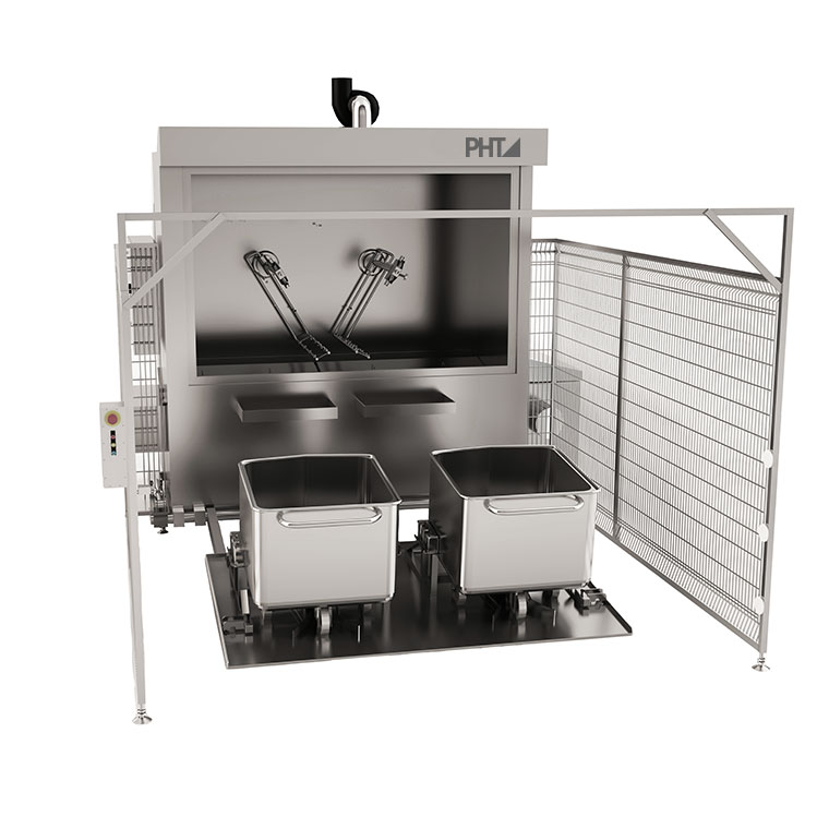 Charging trolley cleaning system BM 200 Duo - PHT